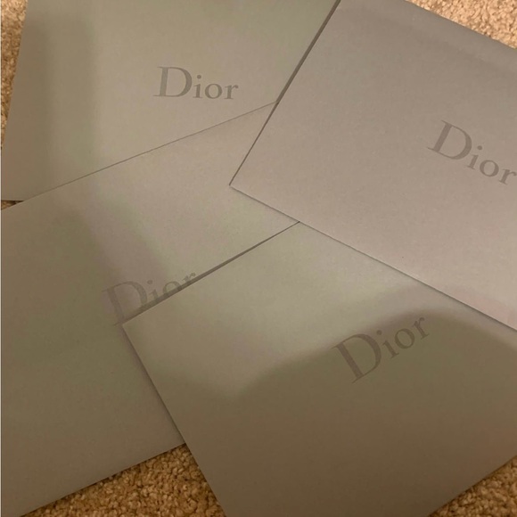 Dior | Office | Set Of 4 Christian Dior Envelopes And Compliments Of ...